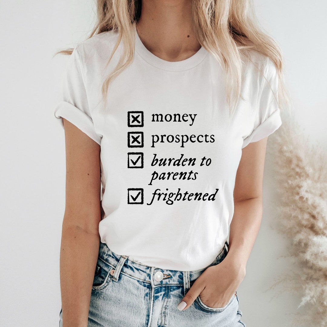 No Money and No Prospects Pride and Prejudice Shirt, Jane Austen Shirt ...