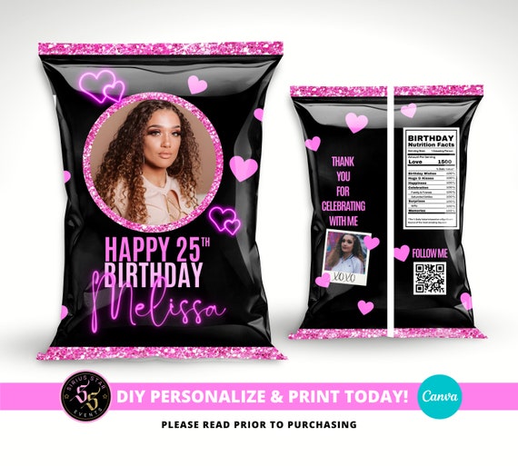 Custom Chip Bags Cheetos Custom Bag Personalized Cheetos - Etsy