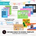 Back to School Chip Bag, Back to School Templates, Back to School Edit ...