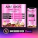 Sweet Treat Flyer Template Bakery Business Sweets Business - Etsy