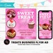 Sweet Treat Flyer Template, Bakery Business, Sweets Business, Cookies ...