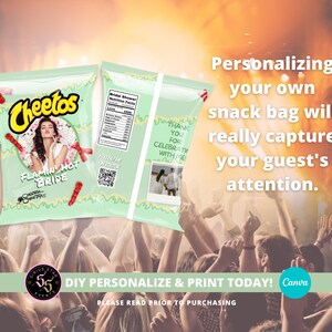 Custom Chip Bags, Cheetos Custom Bag, Personalized Cheetos Bag, Bridal ...