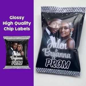 Personalized Chip Bags, Custom Chip Bags, Prom Chip Bags ,custom Party ...