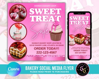 Sweet Treat Flyer - Etsy