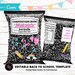 Back to School Chip Bag, Back to School Templates, Back to School Edit ...