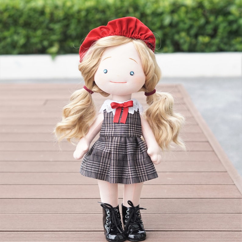 Handmade Rag Doll, Rag Doll, Interior Doll, Fabric Doll, Gift for Girl ...