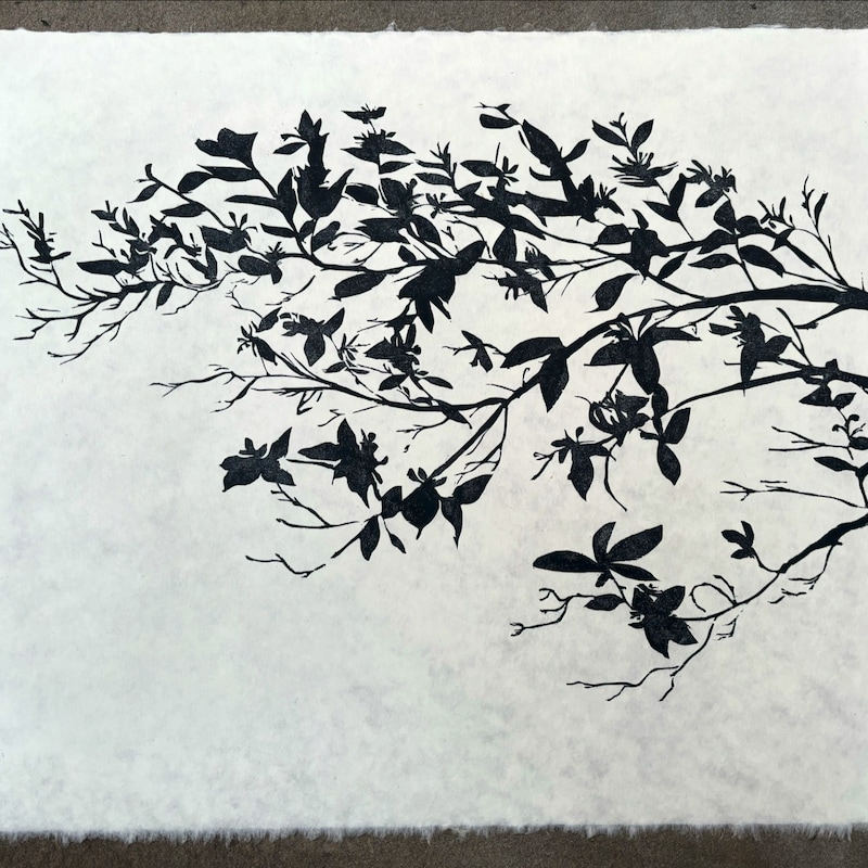 Woodblock Print Original - Etsy