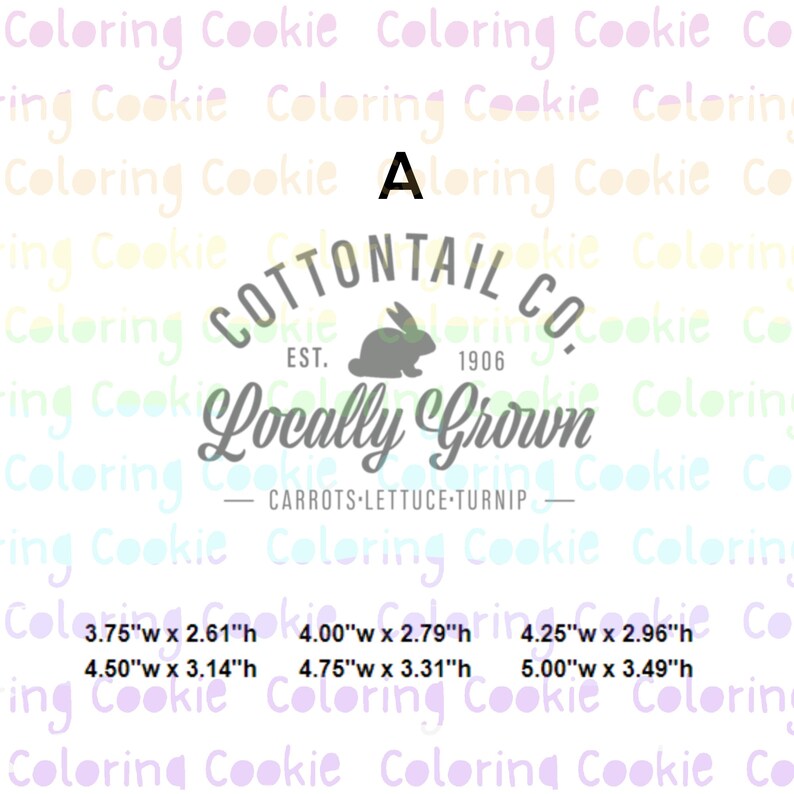 Easter Sign Cookie Stencils SILKSCREEN Mesh - Etsy