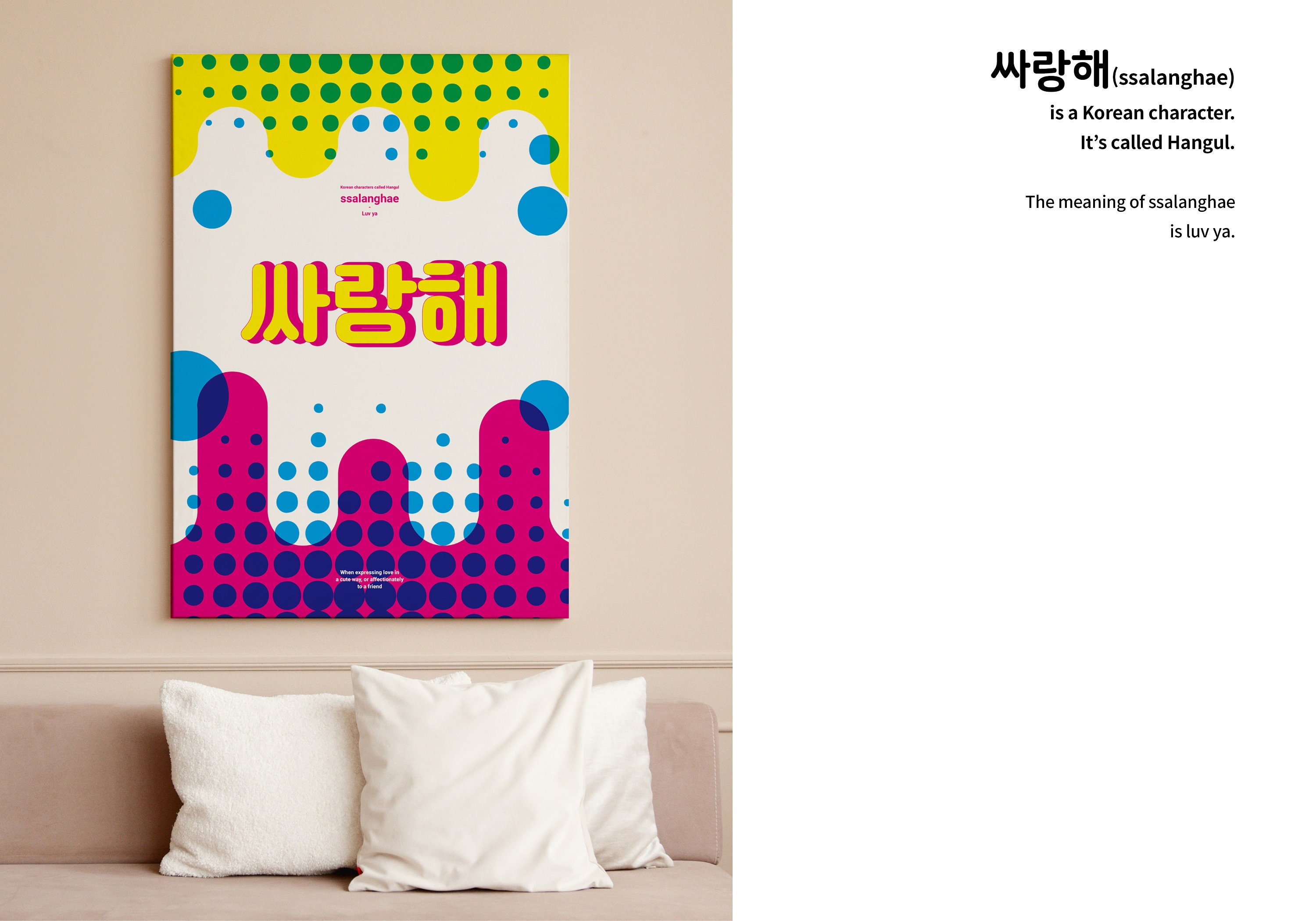 Hangul, Korean Alphabet, Korean Poster, Korean Characte, Hangul Poster ...