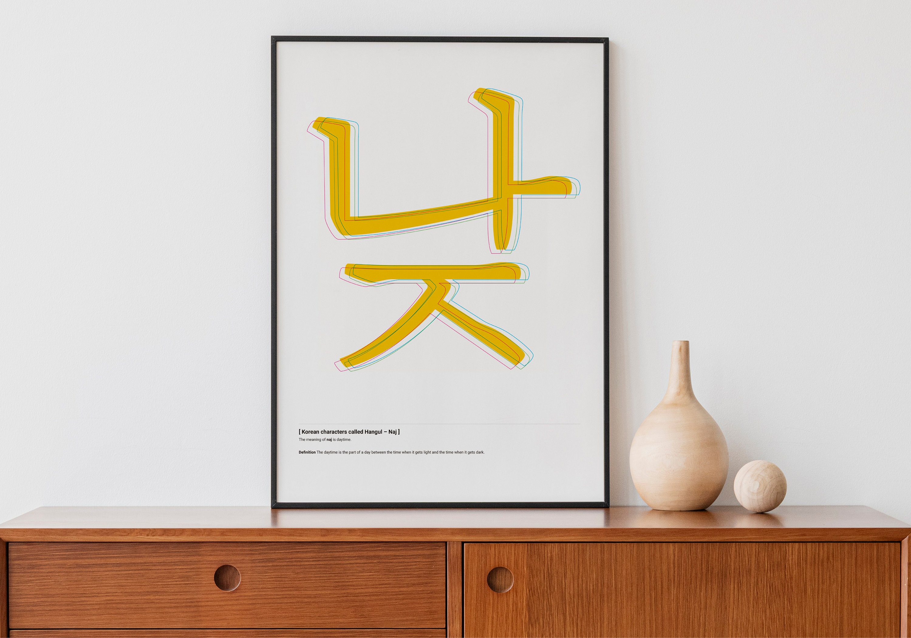 Hangul Korean Alphabet Korean Poster Hangul Poster Korean - Etsy
