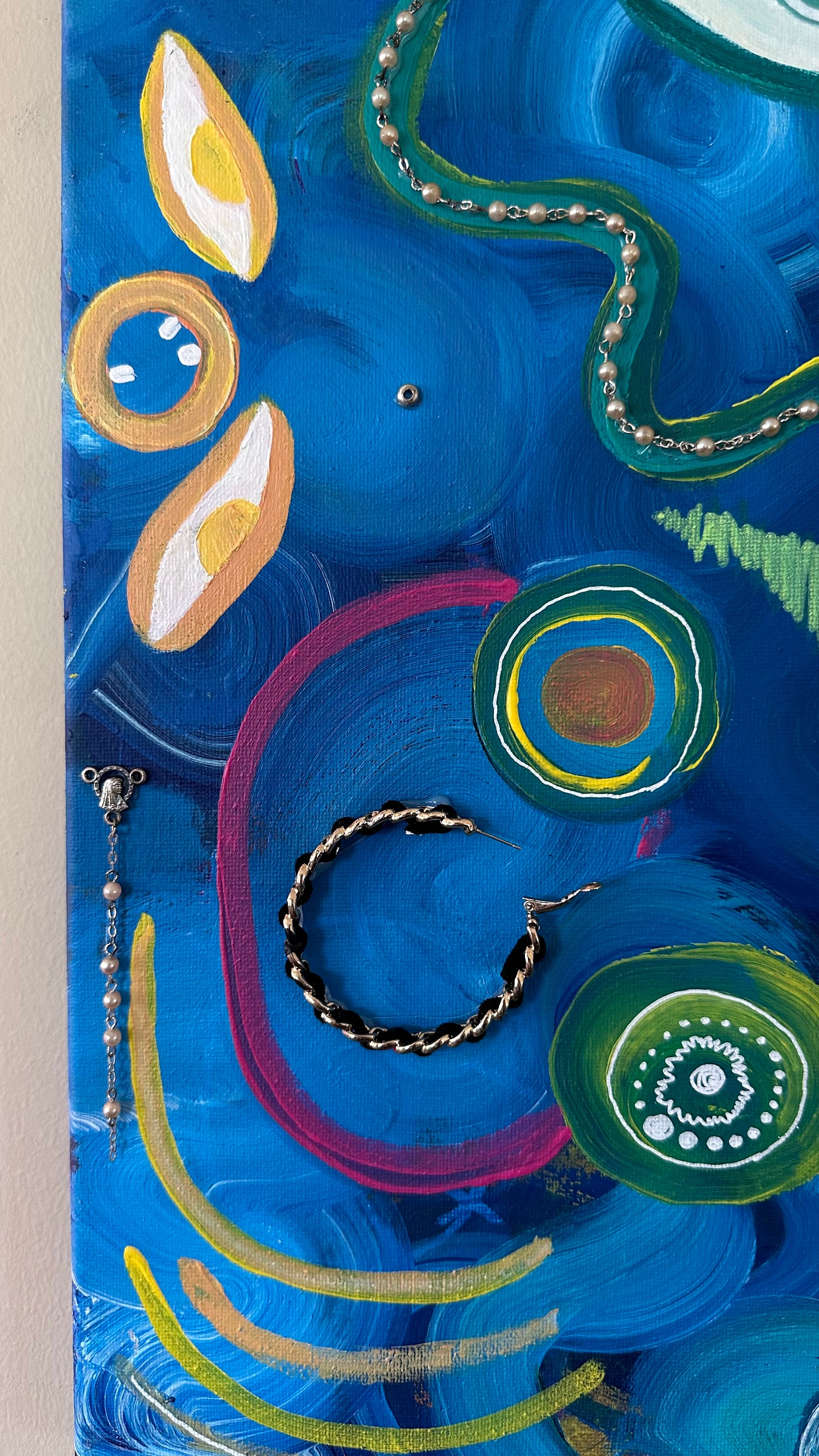 I-spy Acrylic Painting - Gloowlimits - Etsy