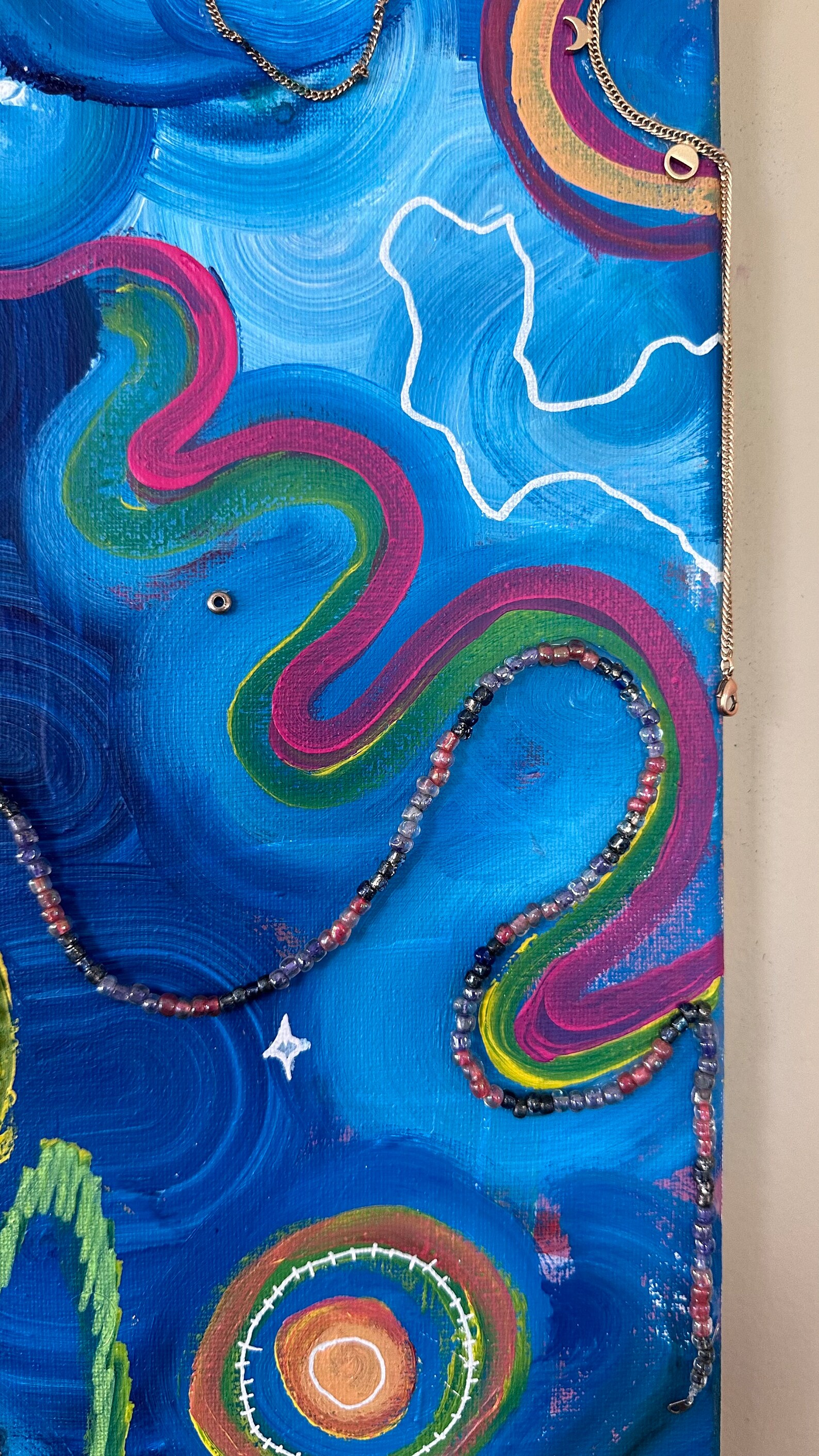 I-spy Acrylic Painting - Gloowlimits - Etsy