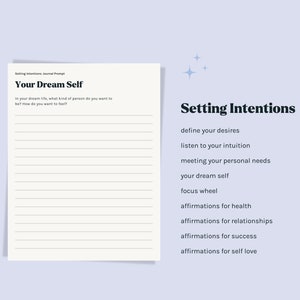 Digital Manifestation Journal and Planner 44 Page Digital PDF Printable ...