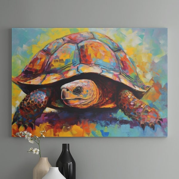 Tortoise Art - Etsy