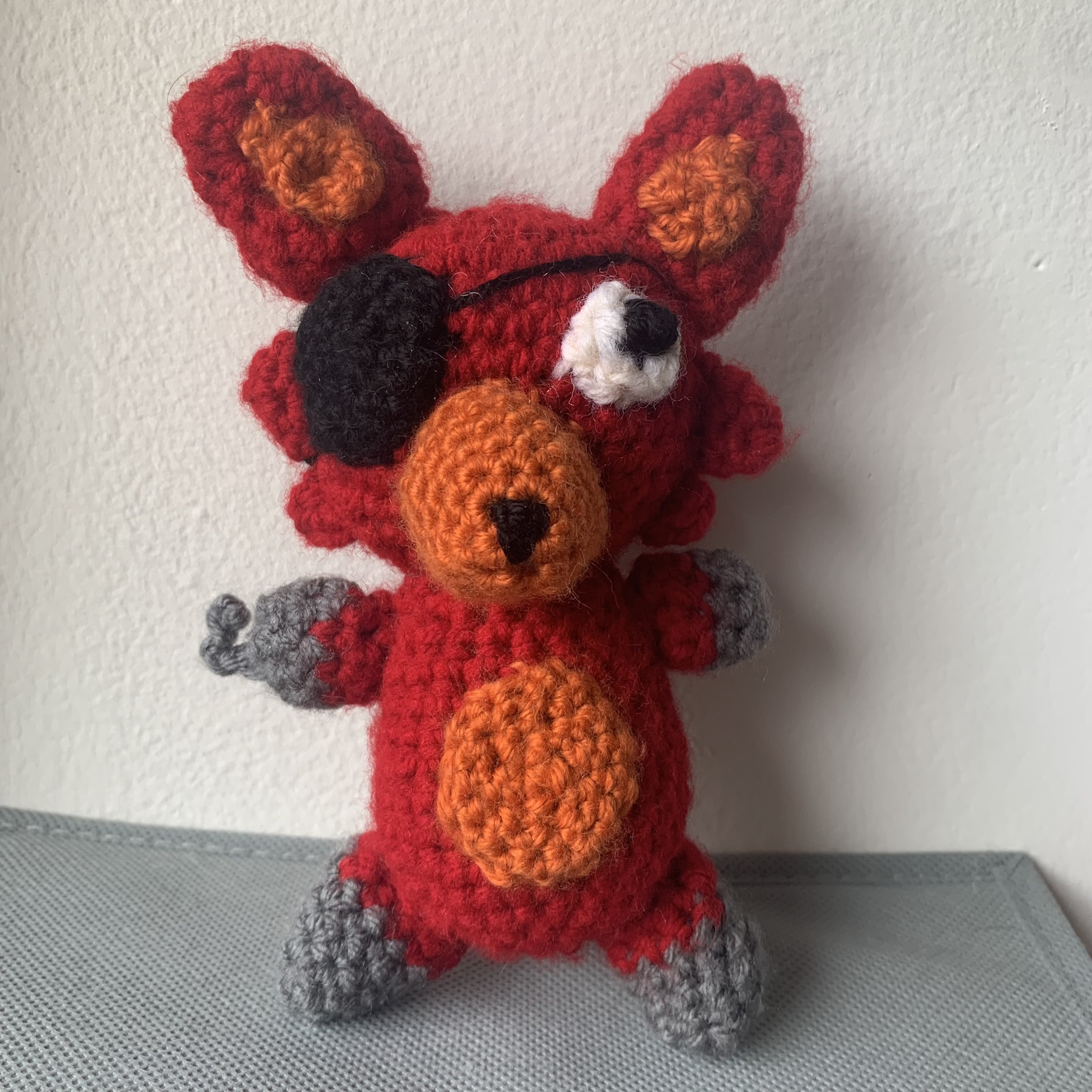 Five Nights at Freddy's Foxy Crochet Plushie - Etsy