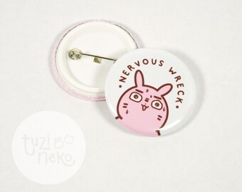 Nervous Button - Etsy