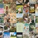 Cottagecore Wall Collage Kit, Vintage Wall Collage Kit Boho ...
