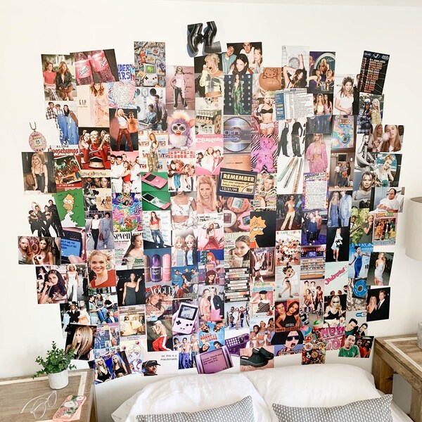 125 Y2K Photo Collage Kit Indie Room Decor 2000s 90s - Etsy Canada