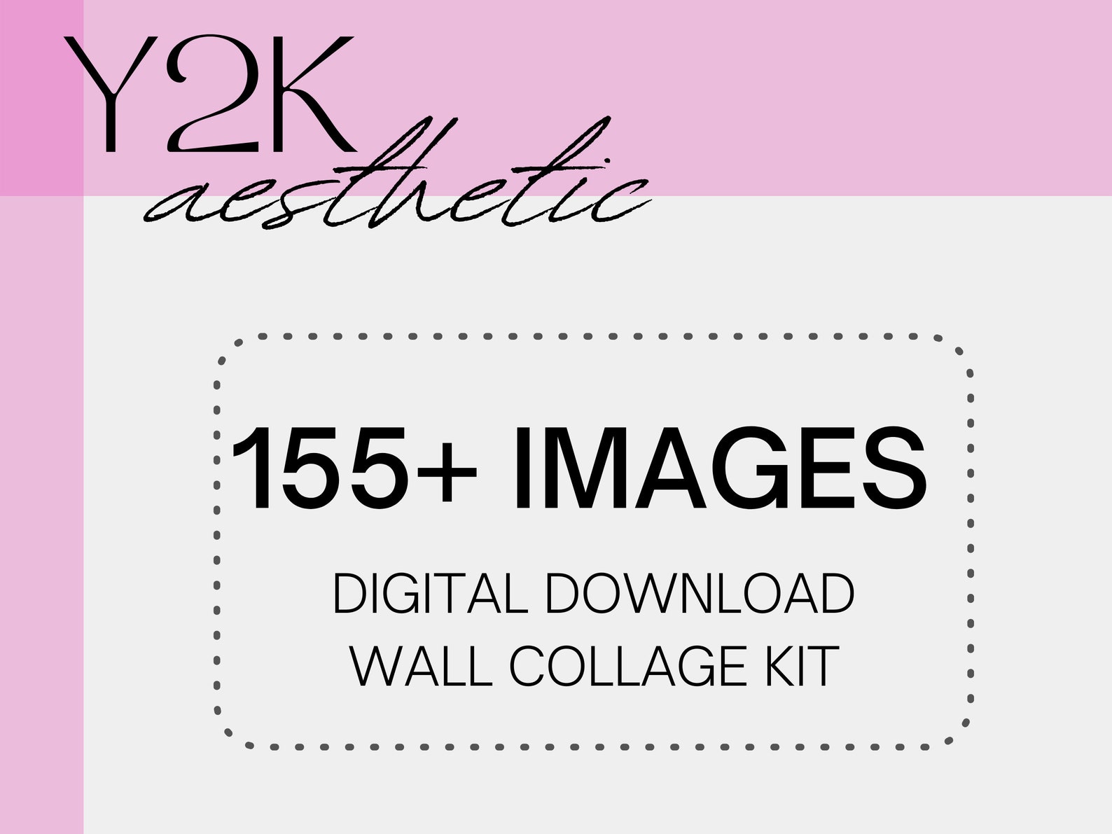 125 Y2K Photo Collage Kit Indie Room Decor 2000s 90s - Etsy