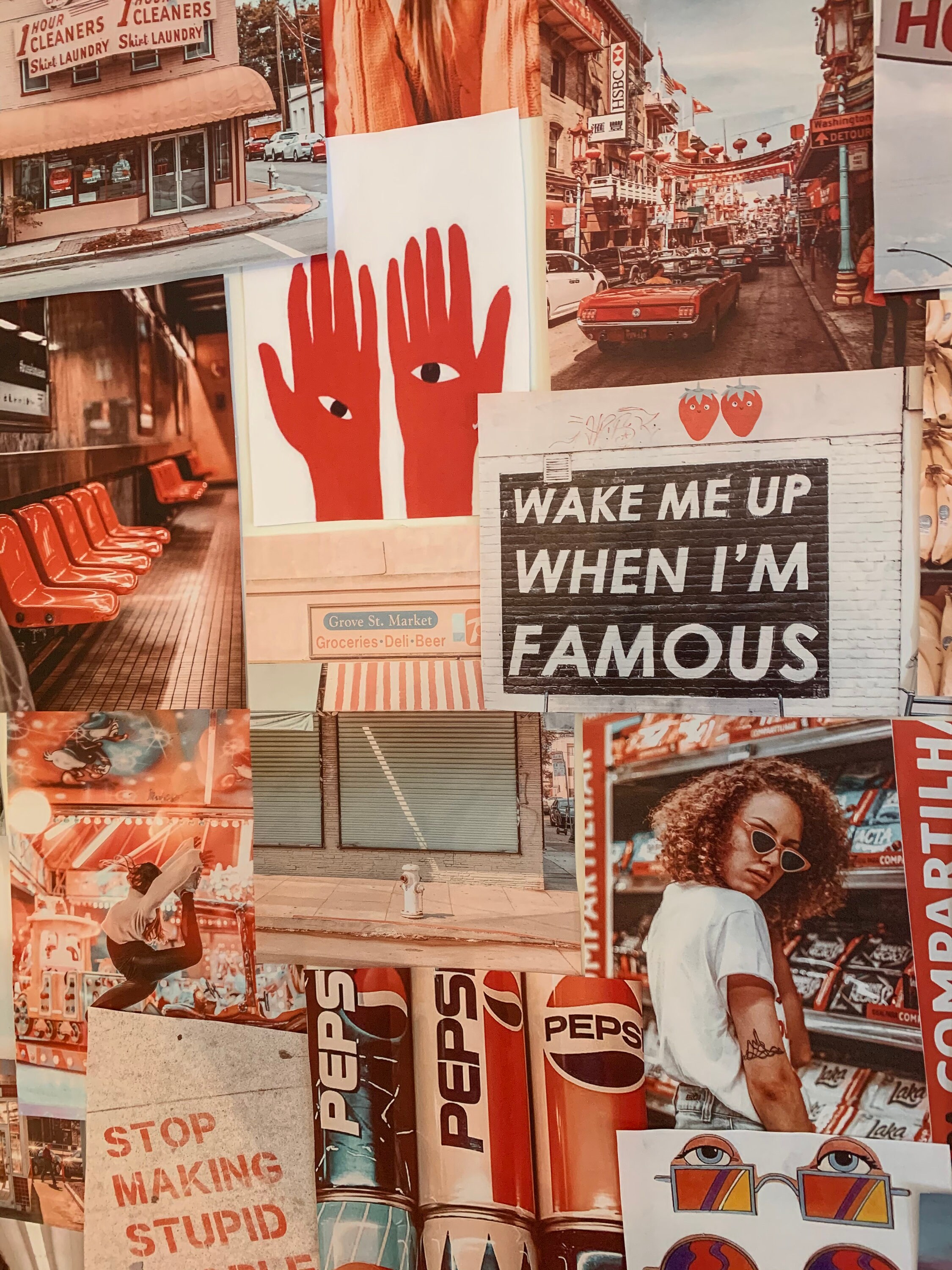 Vibrant Tezza Collage Kit Digital, Tezza Collages, Colorful Collage Kit ...