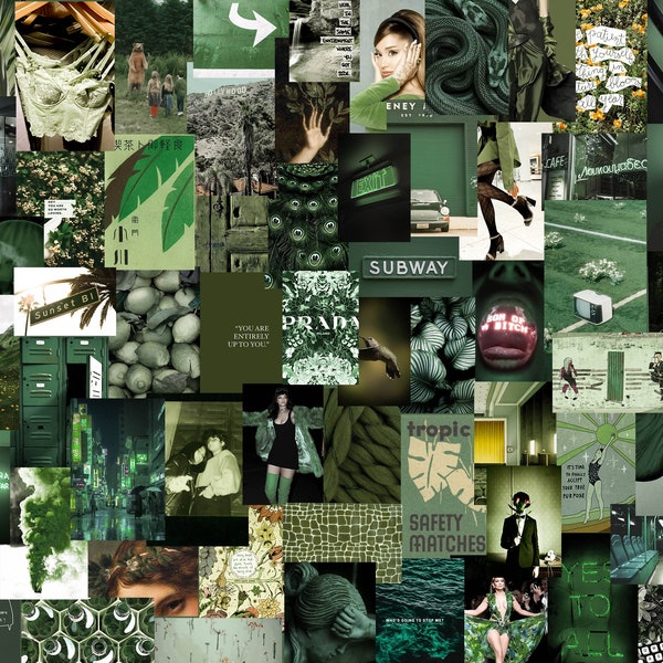 Grunge Collage Kit - Etsy