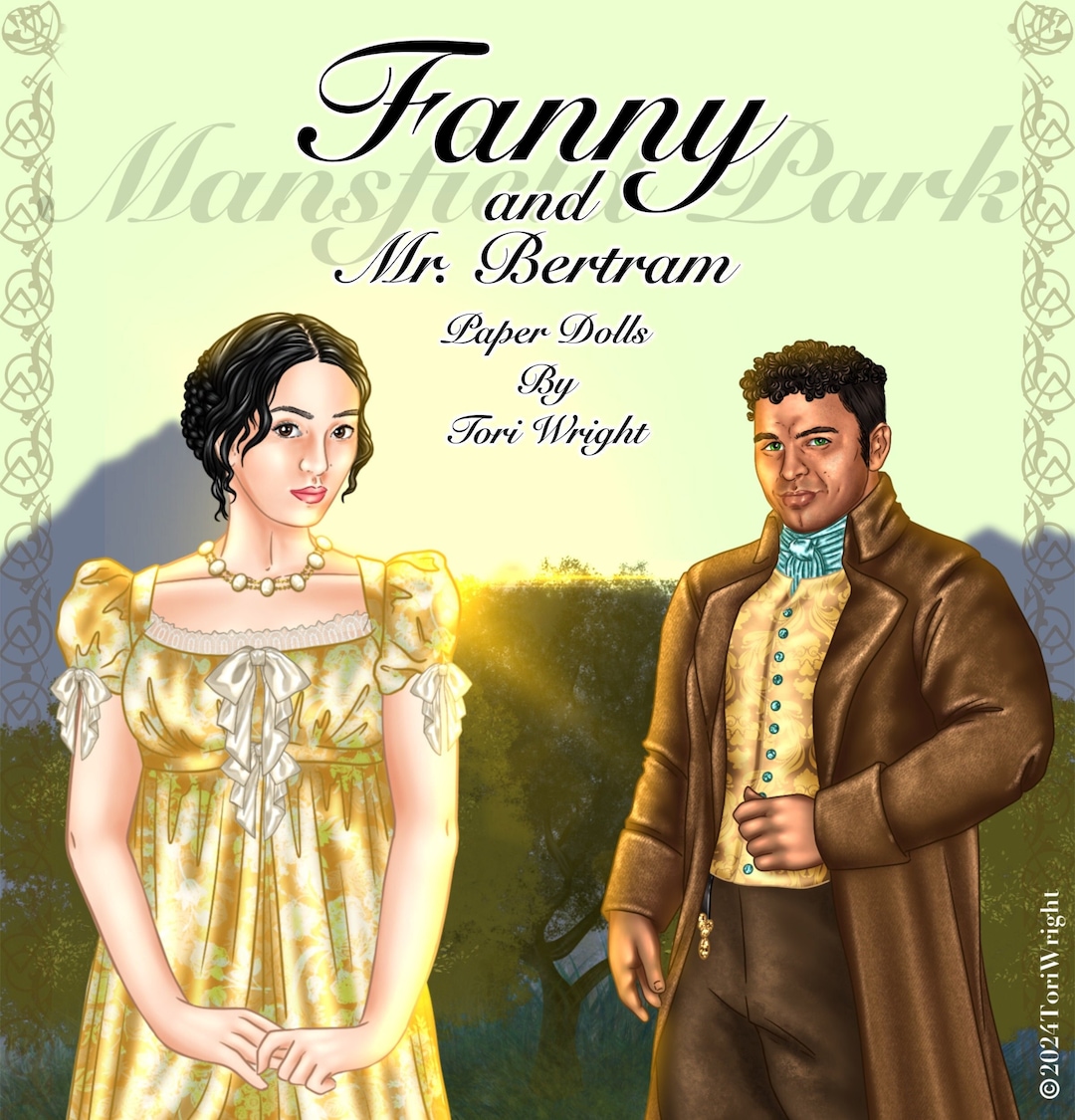Mansfield Park Paper Dolls Fanny Price - Etsy