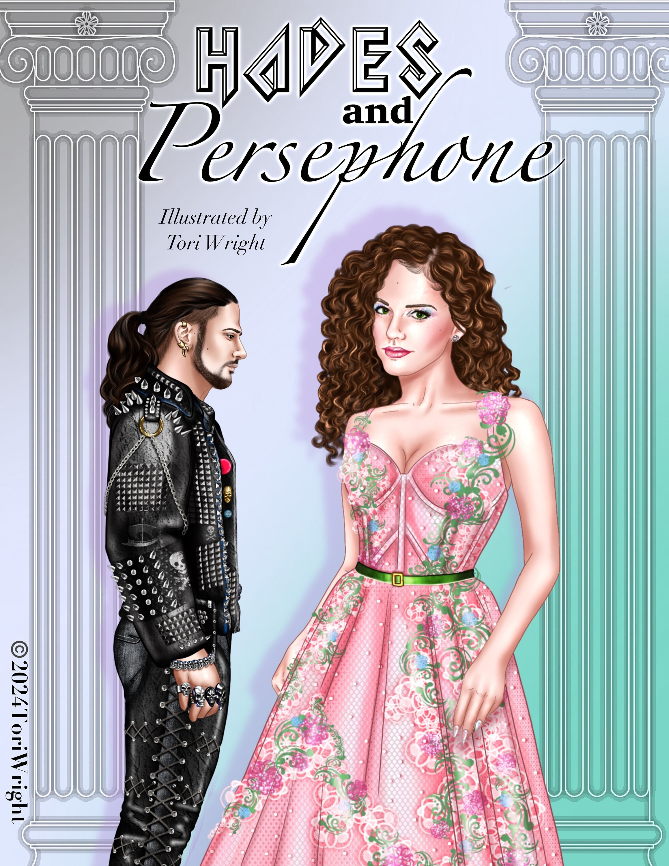 Digital Paper Dolls Hades Persephone Mythology Couture - Etsy