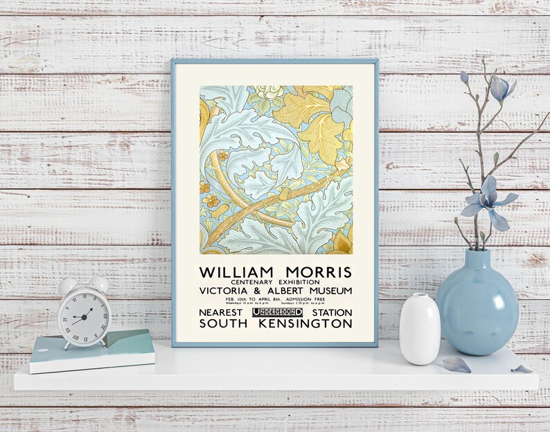 William Morris Print St James's Wallpaper Pattern - Etsy