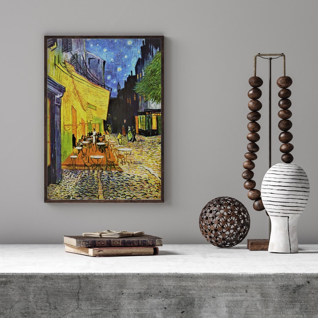 Cafe Van Gogh Print, INSTANT DOWNLOAD, Cafe Terrace at Night Vincent ...