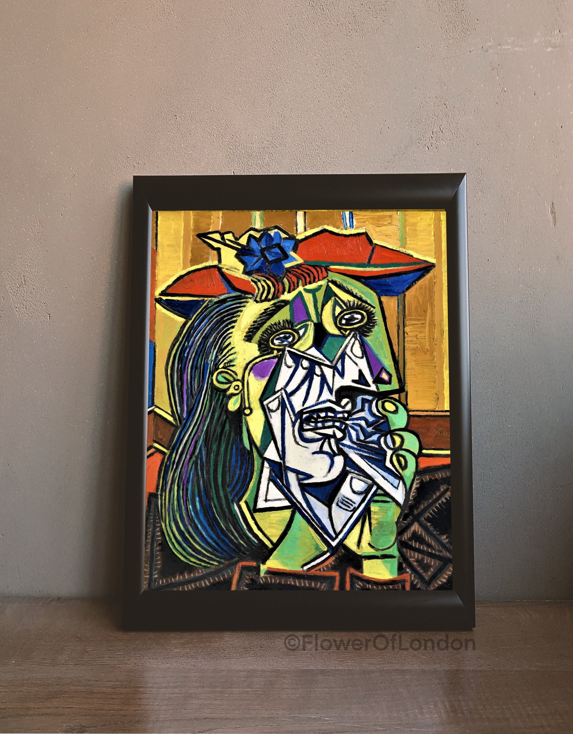 Pablo Picasso the Weeping Woman Print Surrealism Modern Art - Etsy