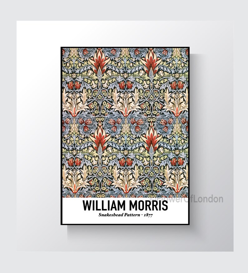 William Morris Print INSTANT DOWNLOAD William Morris - Etsy