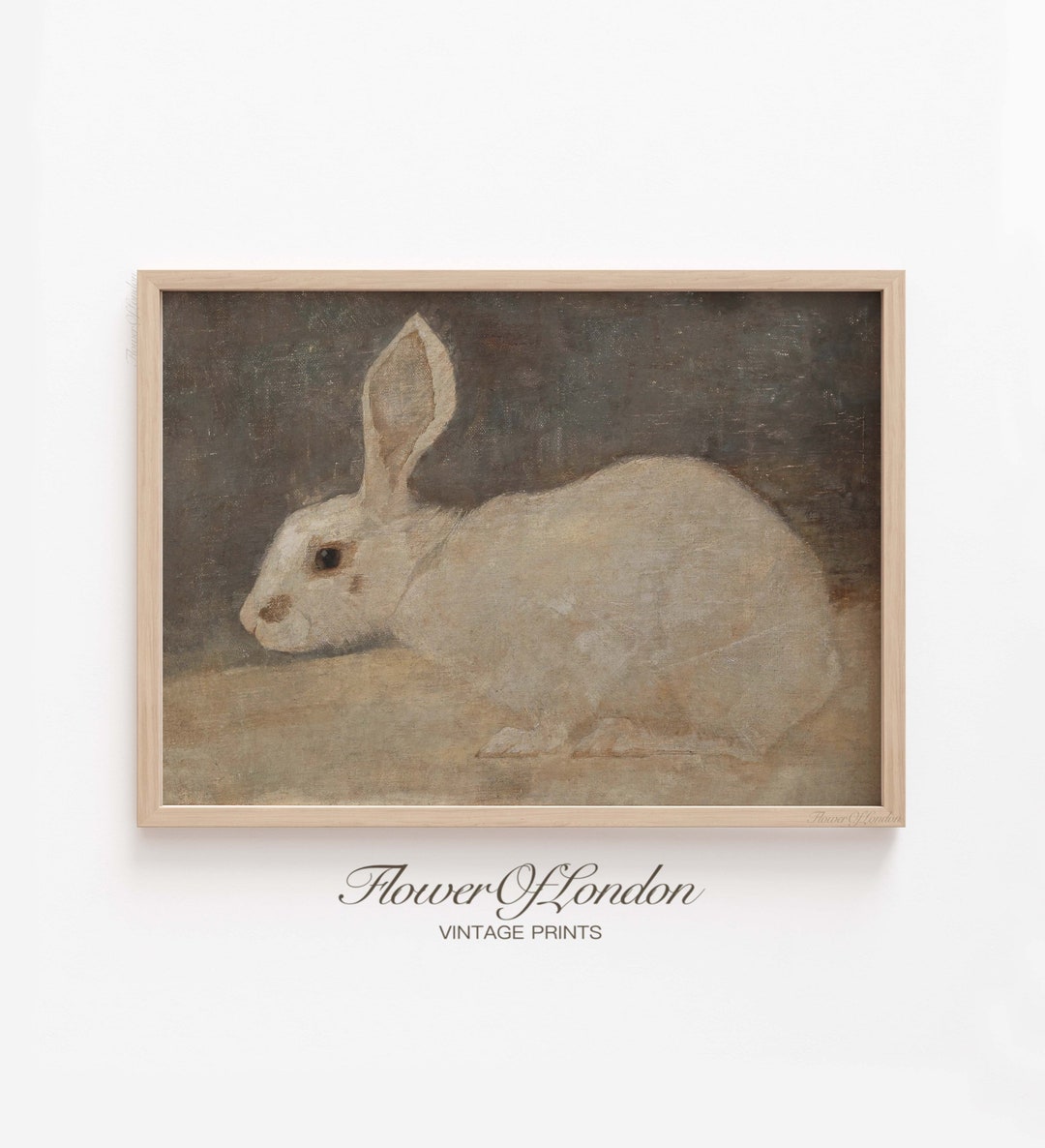 Vintage Rabbit Print, INSTANT DOWNLOAD, Antique Nursery Rabbits Kids ...