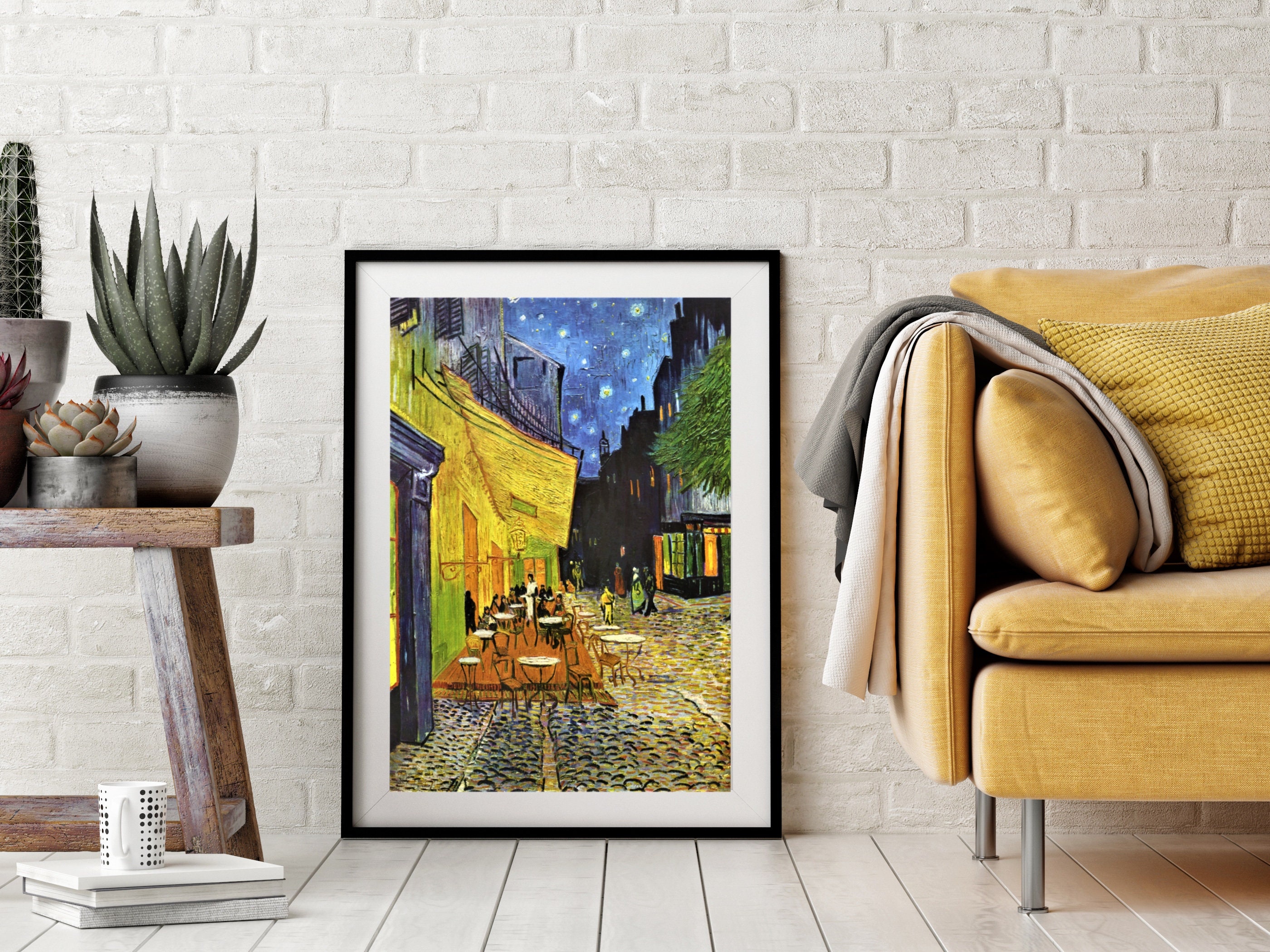 Cafe Van Gogh Print, INSTANT DOWNLOAD, Cafe Terrace at Night Vincent ...