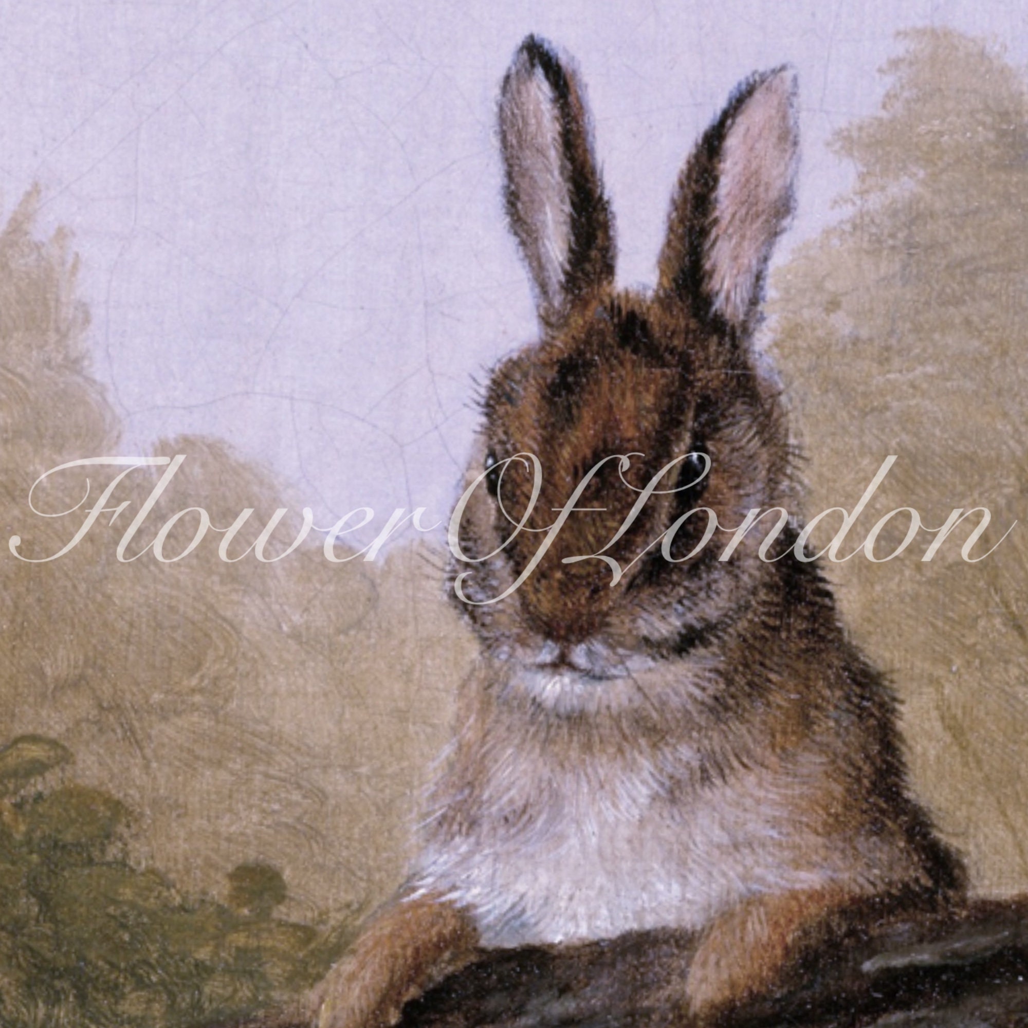Vintage Rabbits Print, INSTANT DOWNLOAD, Antique Neutral Rustic Country ...