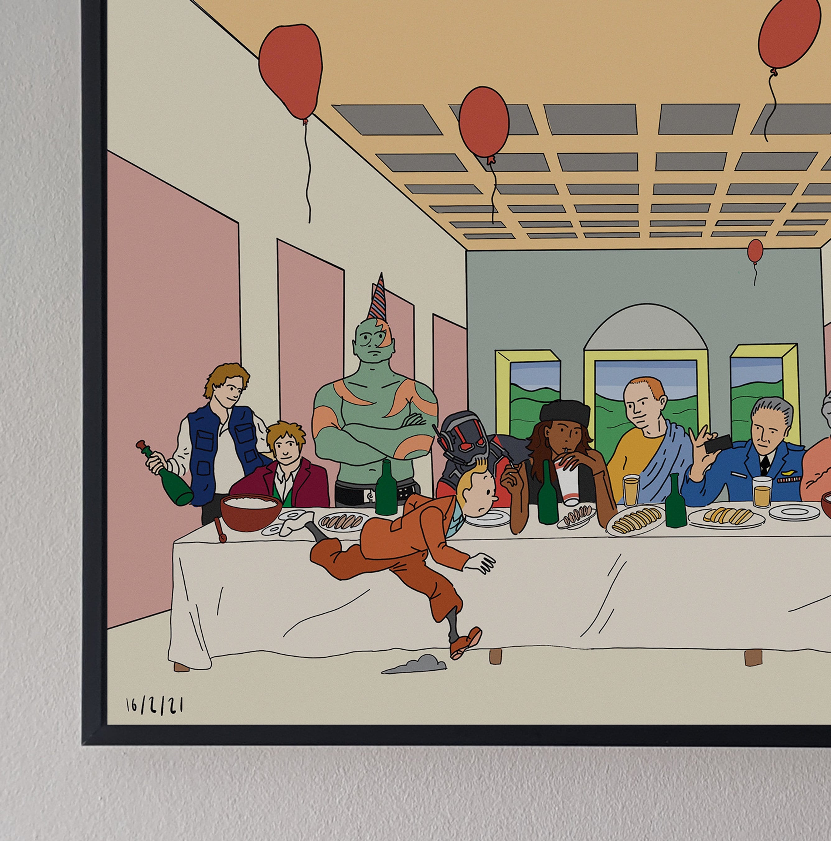 Custom Made Last Supper Print. Unique Gift - Etsy