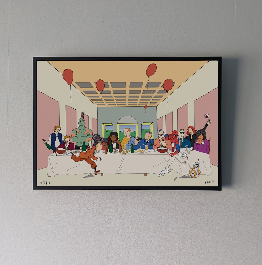 Custom Made Last Supper Print. Unique Gift! - Etsy