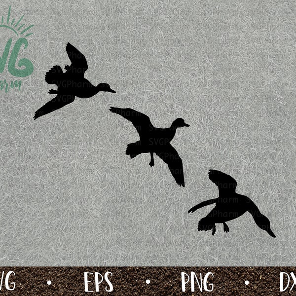 Flying Ducks Dxf Files - Etsy