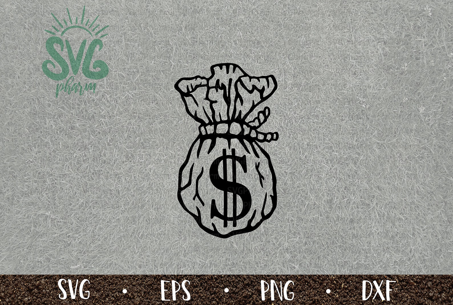 Moneybag SVG / Money Bag Vector / Bank Moneybag / Png DXF EPS / Cricut ...
