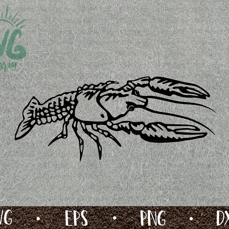 Crawfish Dxf - Etsy
