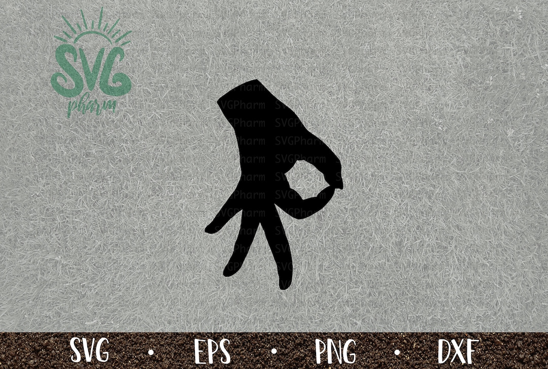 Made You Look SVG / Hand Sign / Okay Sign / Png DXF EPS / Cricut ...