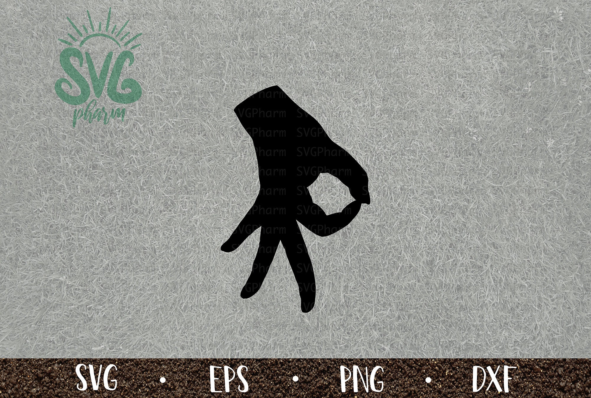 Made You Look SVG / Hand Sign / Okay Sign / Png DXF EPS / Cricut ...