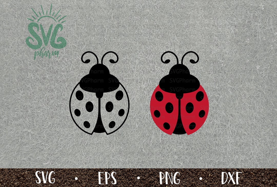 Ladybug SVG / Layered Ladybug / Ladybug Vector / Png DXF EPS / Cricut ...