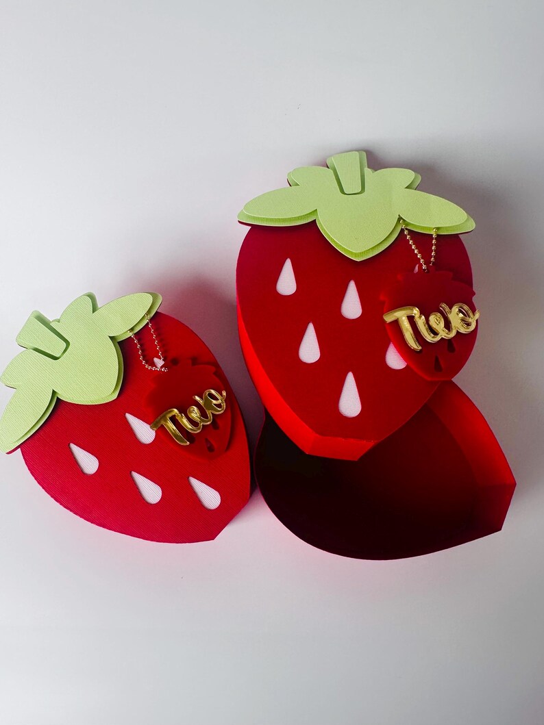 Strawberry Candy Box - Etsy