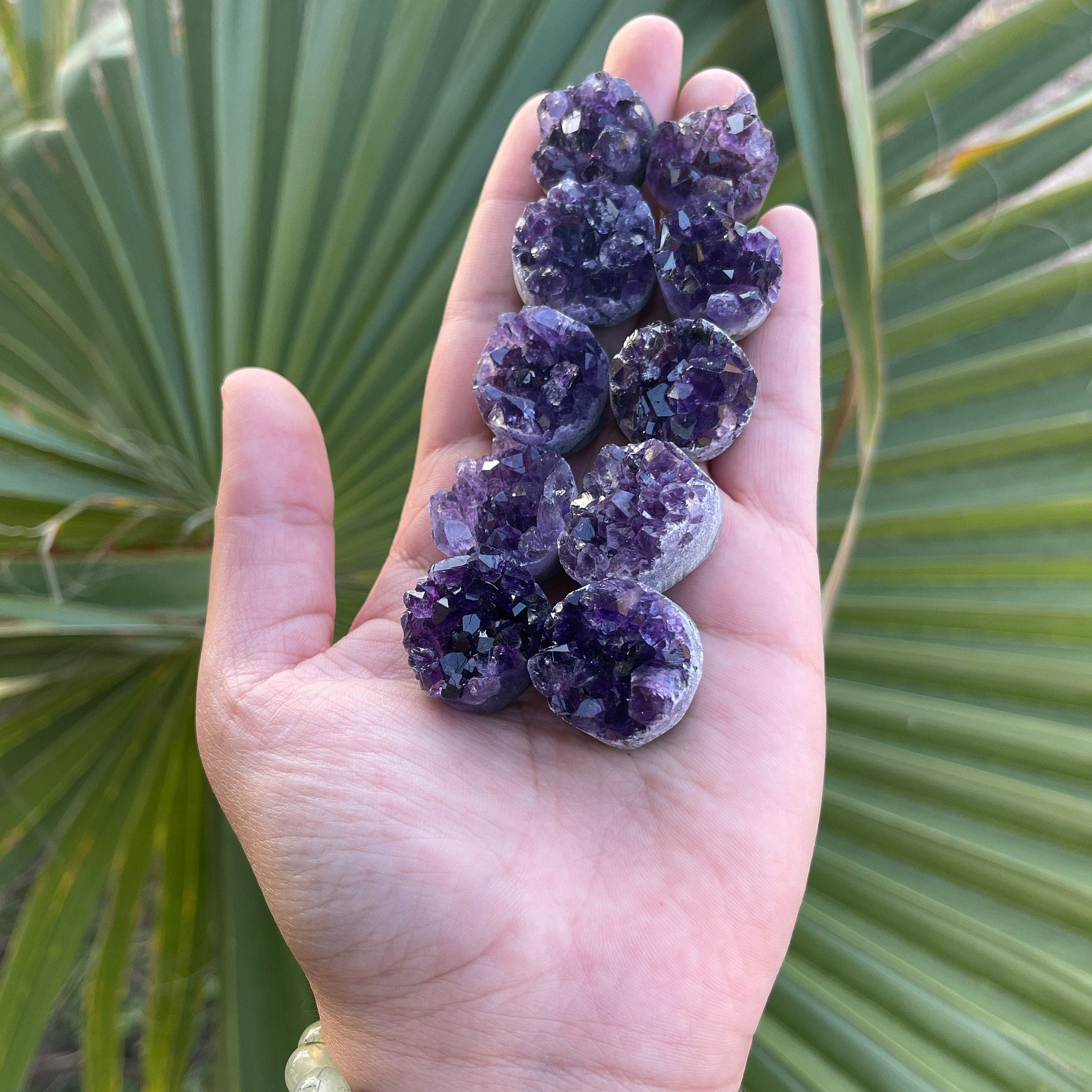 ONE Mini Amethyst Cluster- Anxiety, Sobriety, Intuition - Etsy