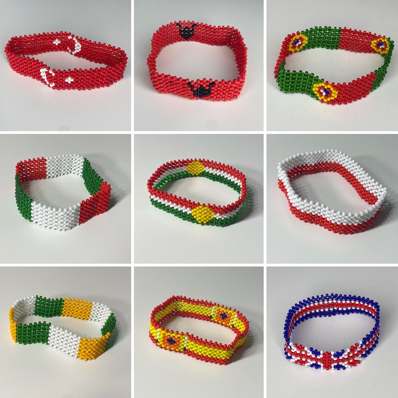 Portugal Flag Bracelet - Etsy UK