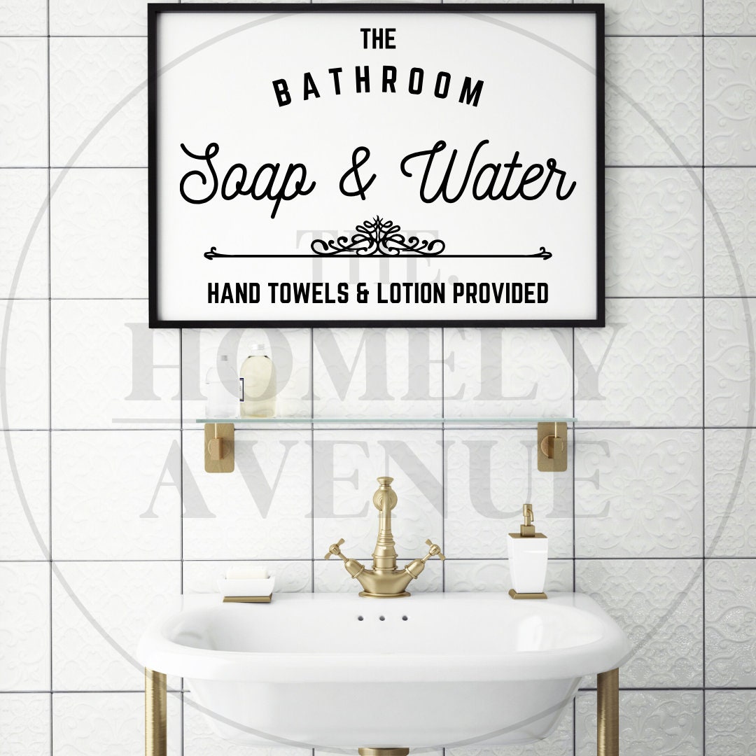 Bathroom Svg Files, Svg Cut File Bundle, Bathroom Cut Files, Home Svgs ...