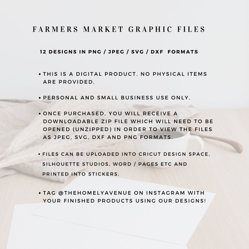 Farmers Market Svg Files Svg Cut File Bundle Local Produce - Etsy