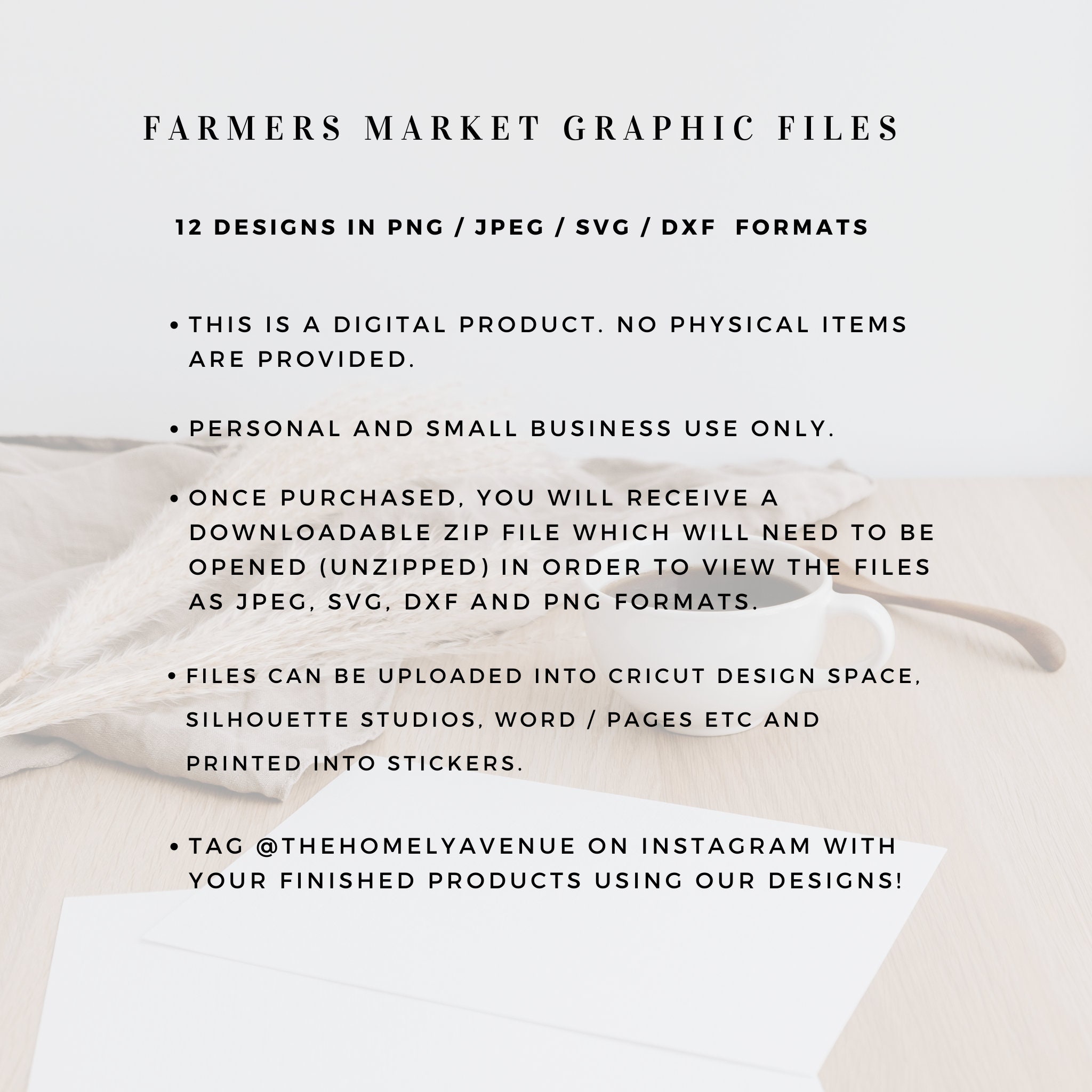 Farmers Market Svg Files Svg Cut File Bundle Local Produce - Etsy