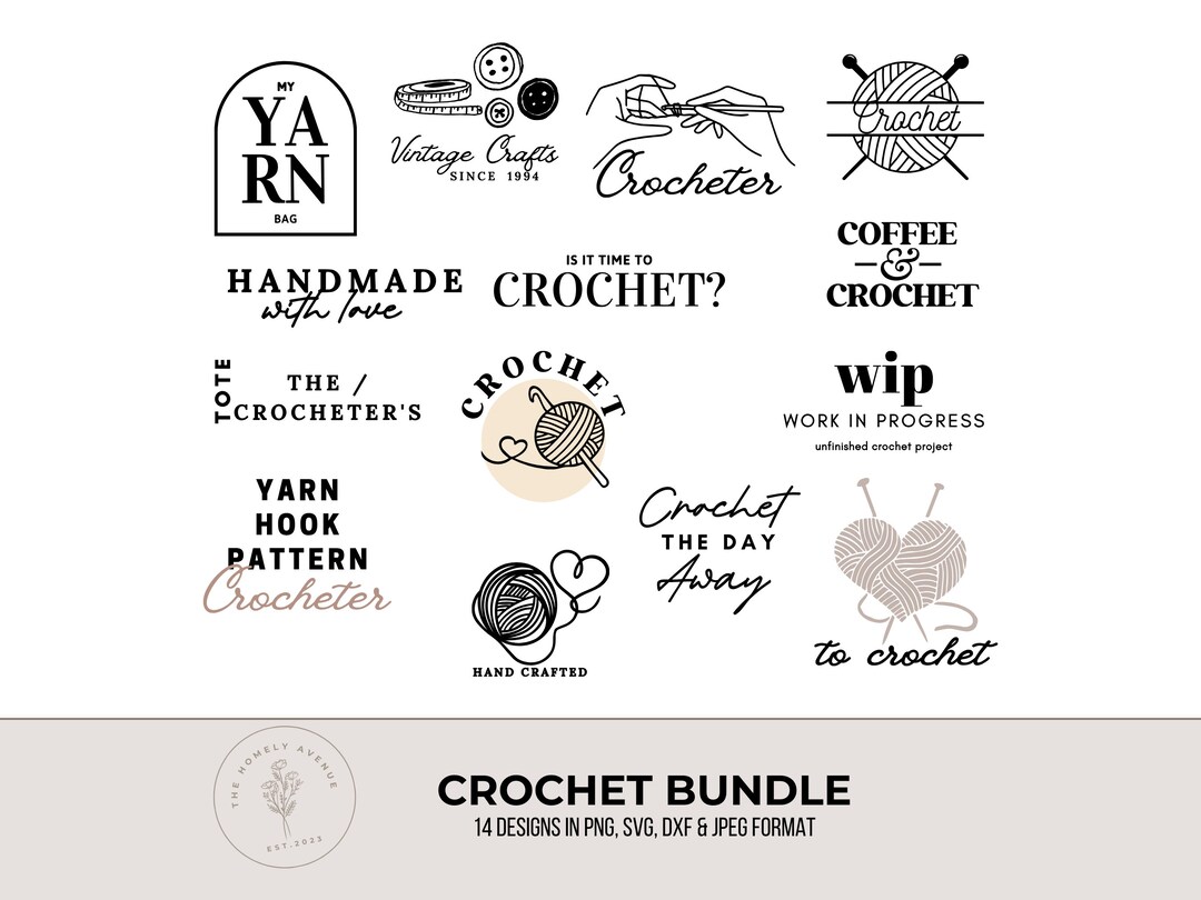 Crochet Svg, Yarn Svg, Crafting Svg, Svgs Files for Cricut, Cricut Cut ...