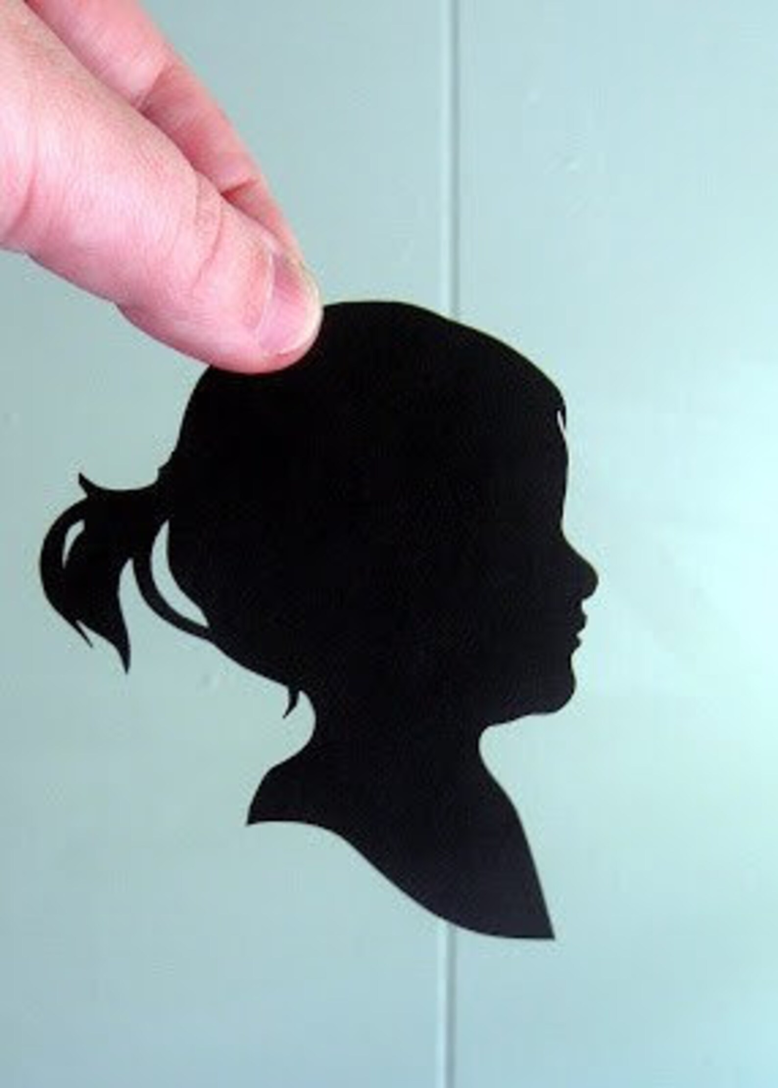 Custom Handmade Paper Silhouette Portrait - Etsy
